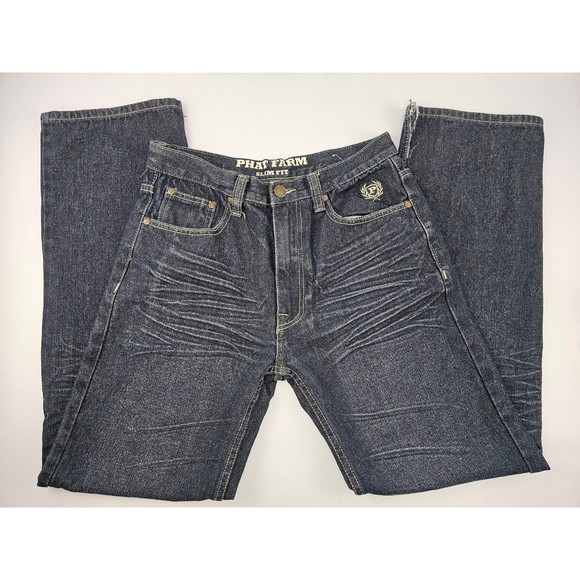 Phat Farm | Jeans | Vintage 99s Phat Farm Slim Fit Mens Denim Jeans ...